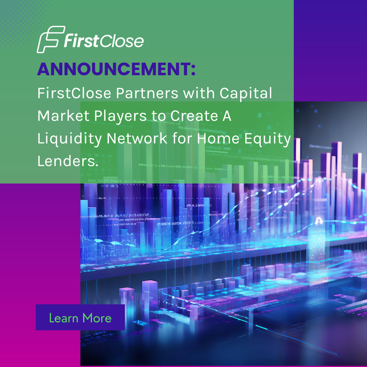 FirstClose Partners with Capital Market Players to Create A Liquidity Network for Home Equity ...